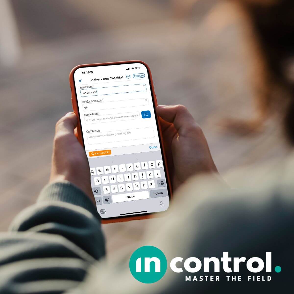 Incontrol | Dé app voor digitale checklists